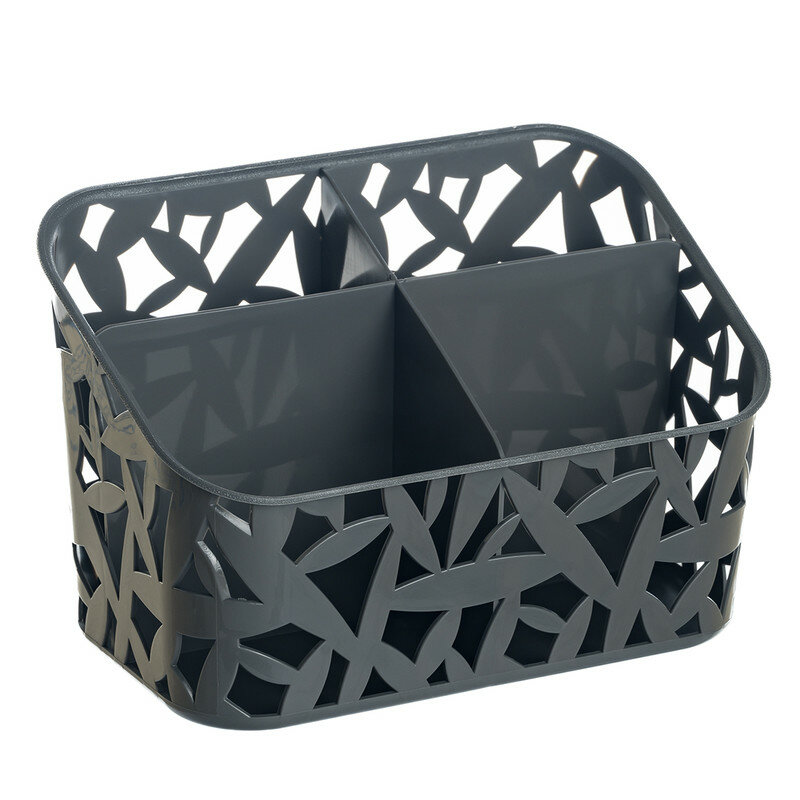 Органайзер Бытпласт универсальный, 195х119х126 мм, серый