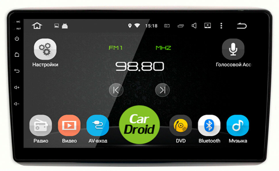 Штатные магнитолы Android AIROC-ROXIMO RD-1501F