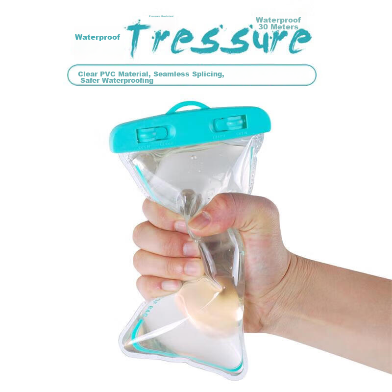 Kapeideng Waterproof Phone Case, Touchscreen Compatible, Large Size, with Lanyard, Neck Strap, for Food Delivery, Underwater Photography, Courier Delivery, Diving, Swimming, Cycling, Universal Waterproof Pouch for Apple, Huawei, Xiaomi, Random Color