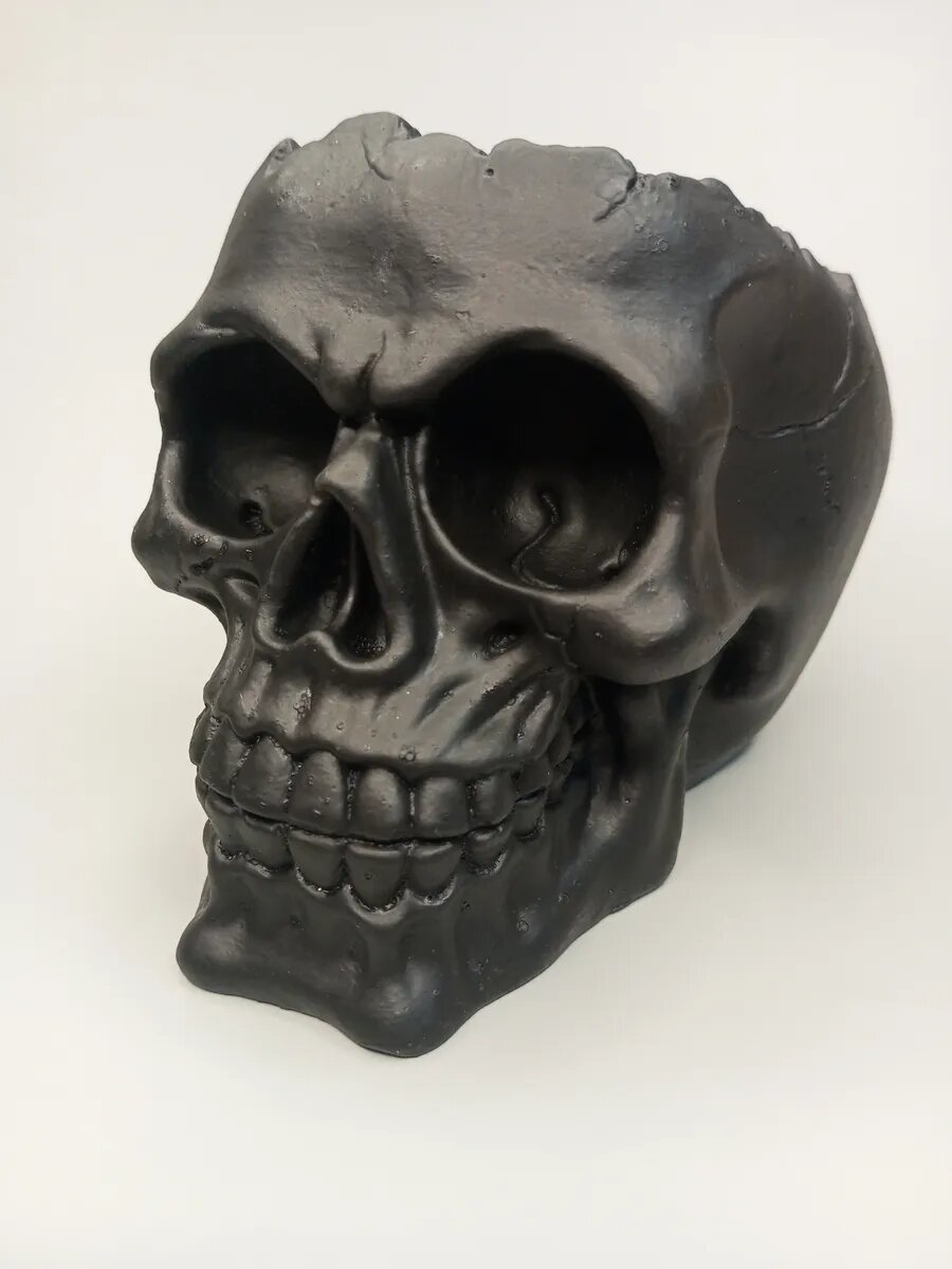 Кашпо череп для интерьера и декора дома