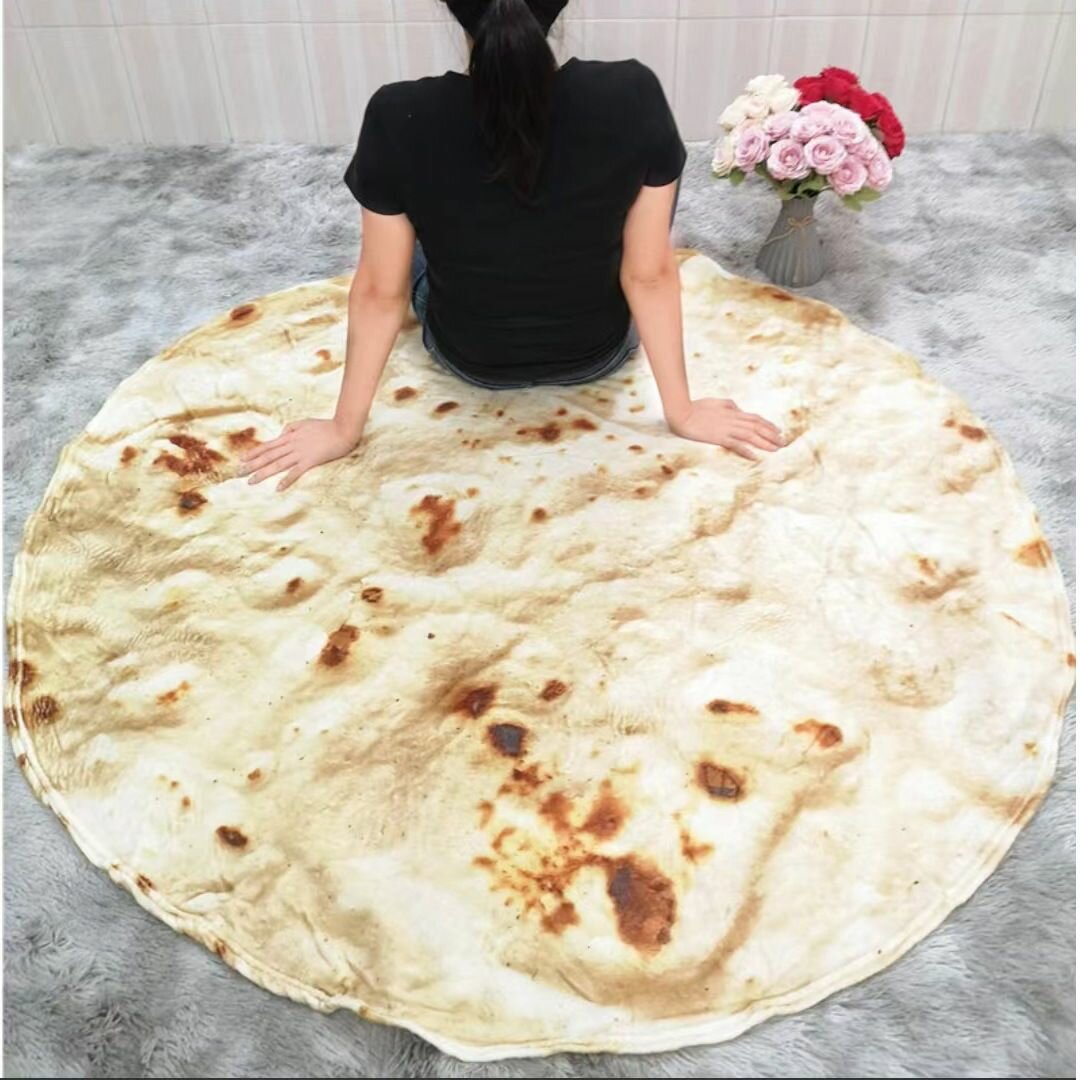 Плед Fun Pizza Flatbread Теплое одеяло