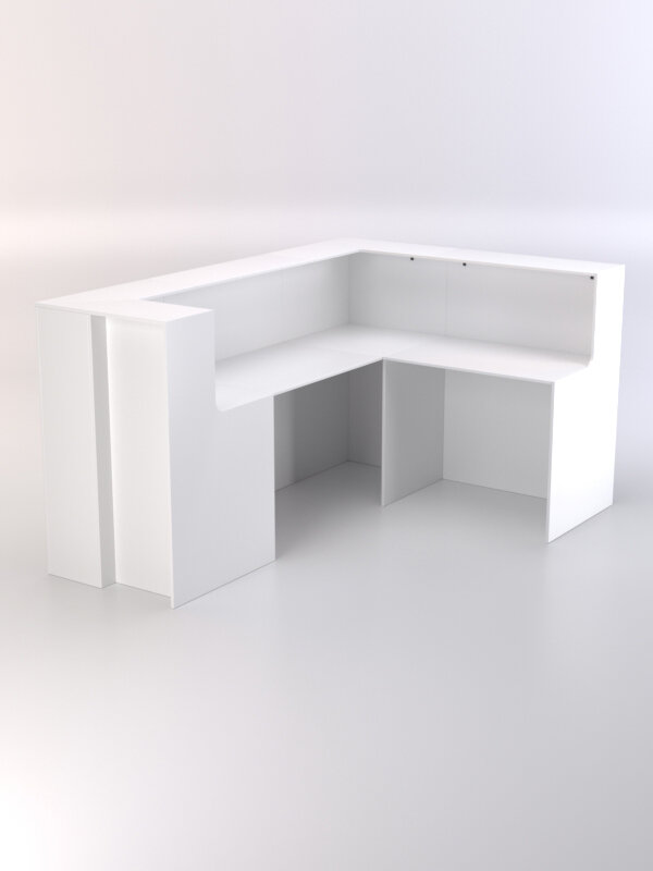 Комплект модулей №2-1 ресепшна "Альянс" №14, Белый. Производитель товара - компания Westcom.