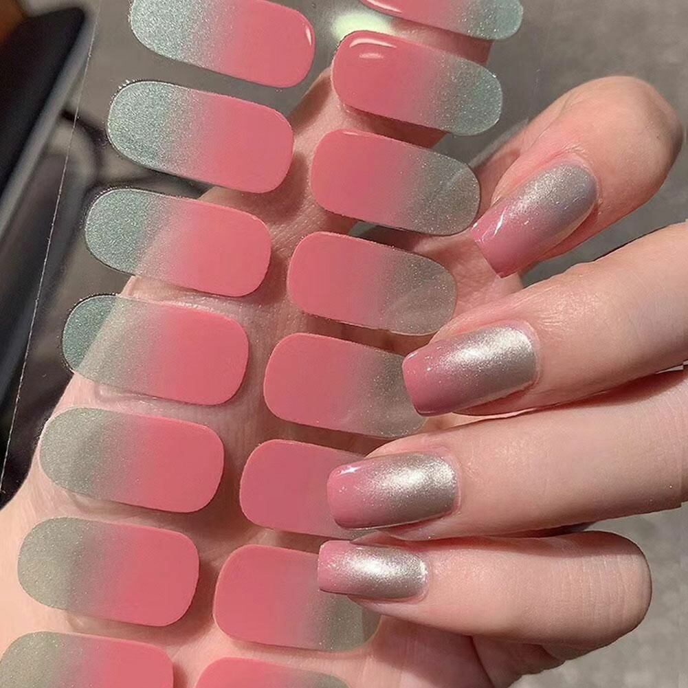 Гелевые/Лаковые полоски для ногтей. Наклейки для маникюра.