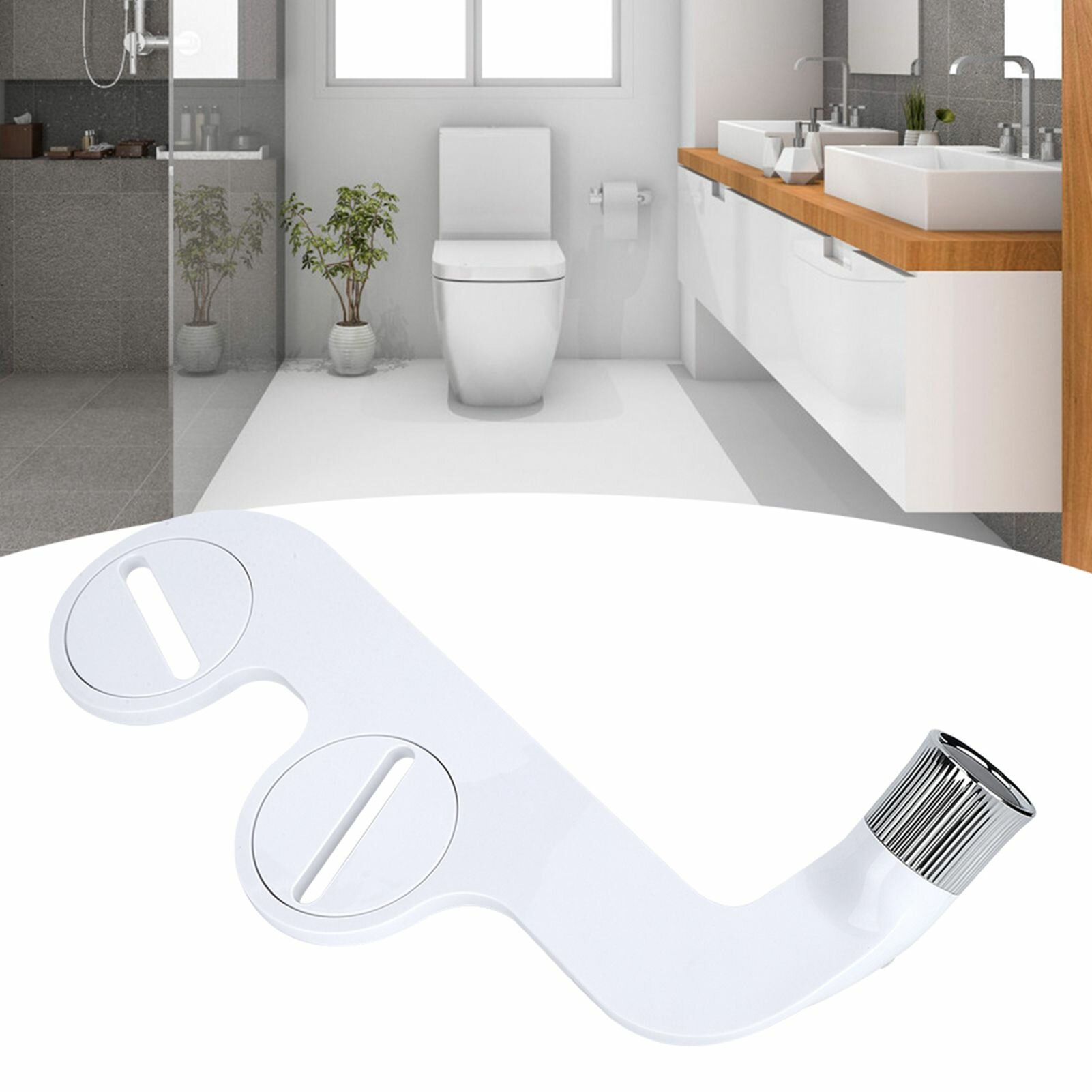 Насадка для Сиденья Унитаза-Биде, G1/2, Двойной Распылитель