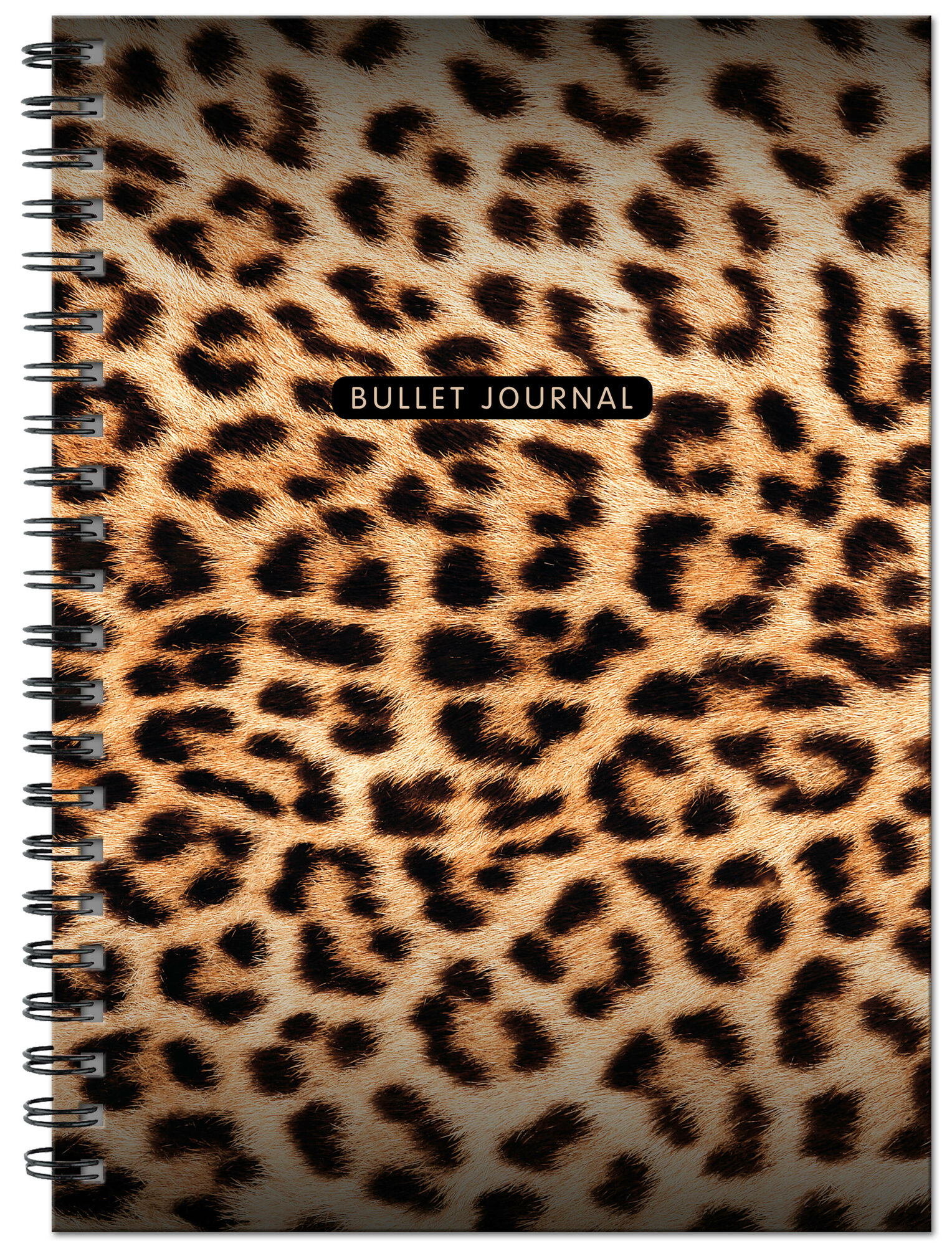 Блокнот в точку: Bullet Journal (леопард, 120 c, пружина)