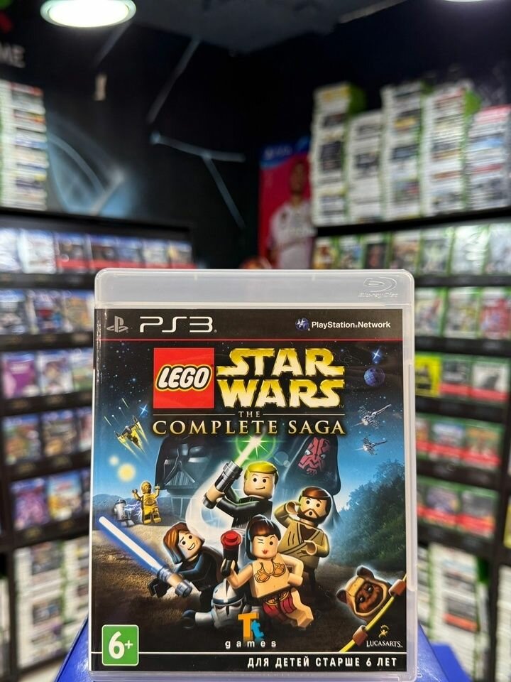 Игра Lego Star Wars: The Complete Saga PS3 (Box)