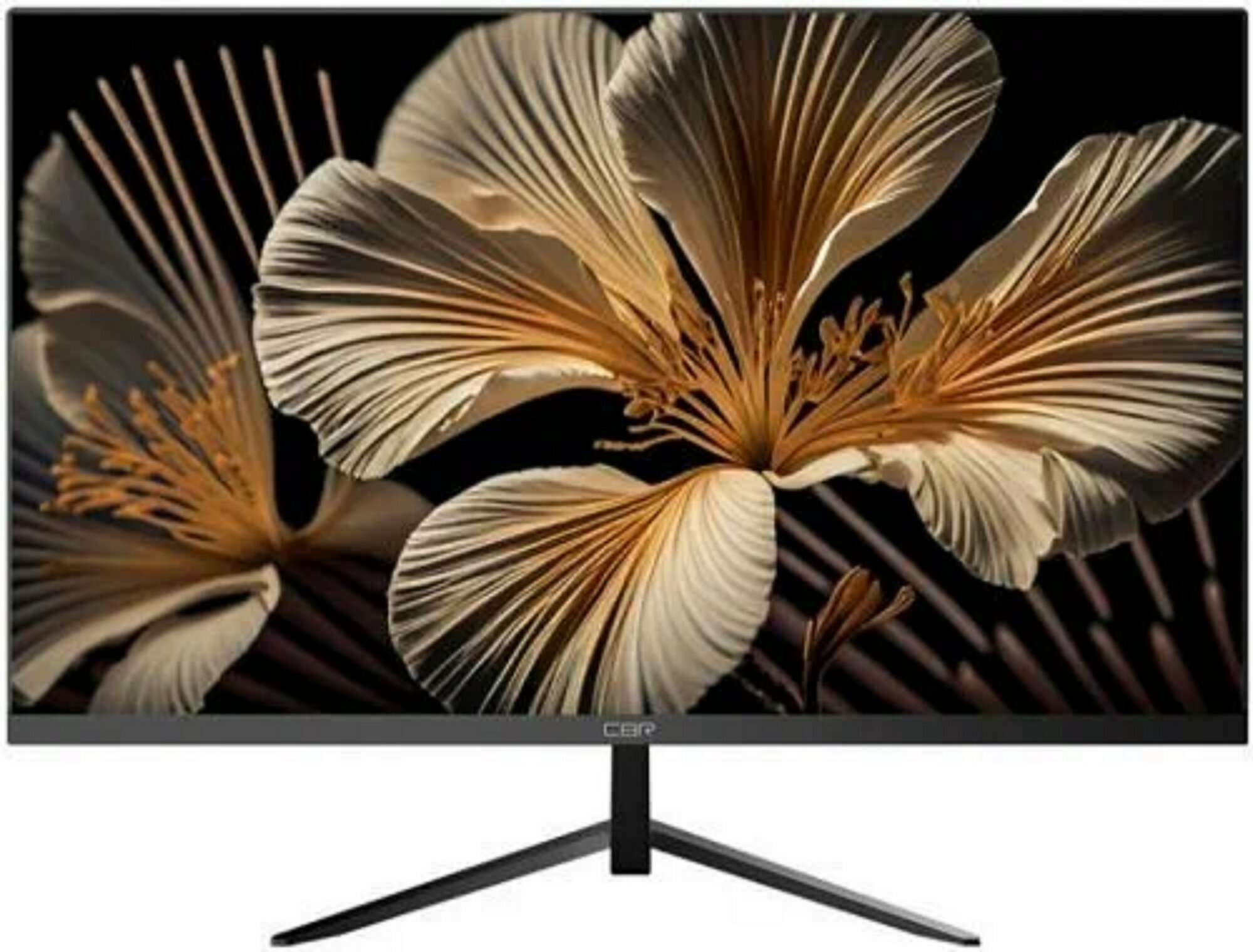 Монитор 27" CBR LCD-MF2701-OPC LCD безрамочный, VA, 1920x1080, 75Гц, VGA, HDMI, черный
