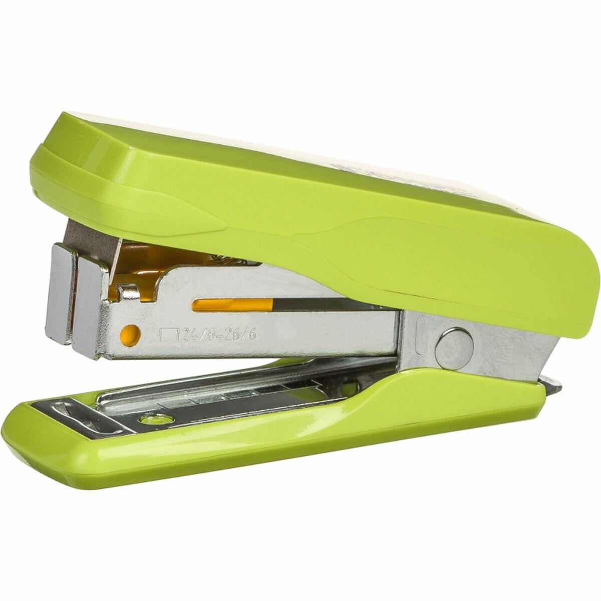 Степлер Комус MSGR2420 мини, №24/6-26/6, до 20 листов, металл, зеленый (1271885), 10шт.