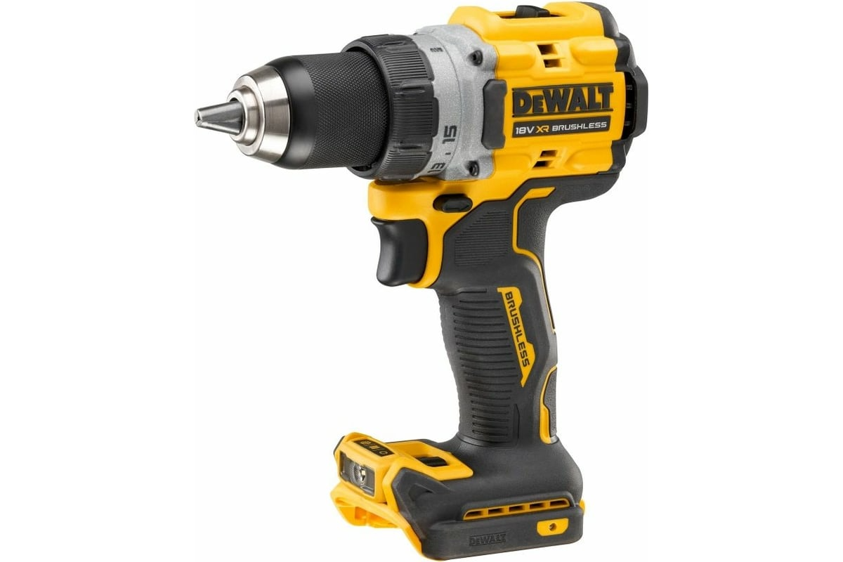 Дрель-шуруповерт аккумуляторная DeWalt DCD 800NT-XJ DCD 800 NT б/щ. дв, 18В, без АКБ и ЗУ, БЗП-1.5-13мм, 0-650/2000об/мин, 90/27Нм, 1.2кг, кейс, подсв, XR
