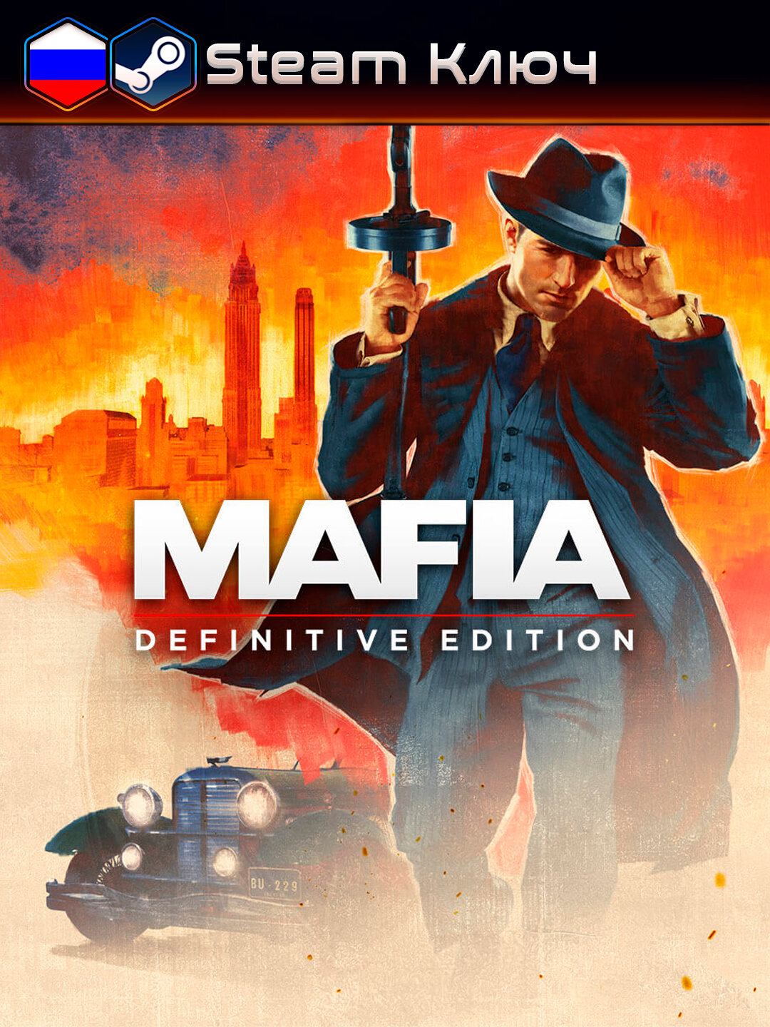 Игра Mafia: Definitive Edition для Steam PC (ПК) Россия + СНГ. Цифровая версия