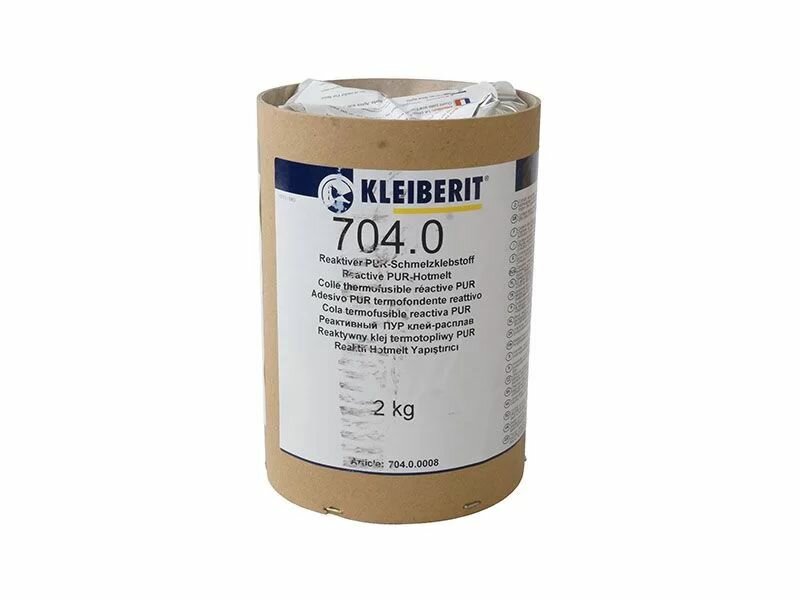 Клей-расплав ПУР Kleiberit 704.0, гильза 2 кг