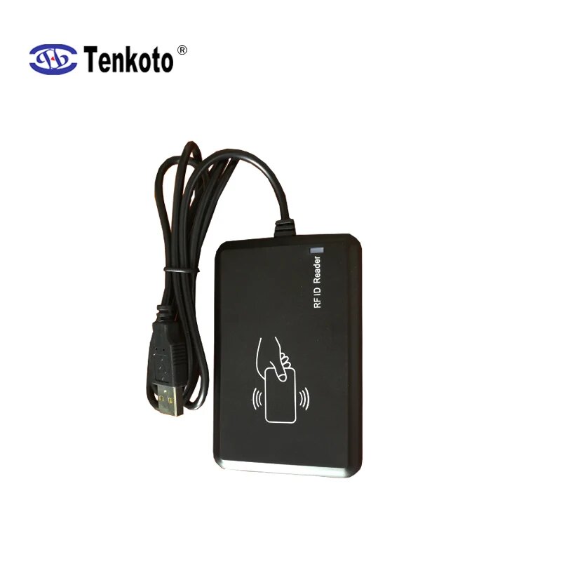 USB 13,56 кГц IC и 125 кГц ID карта двухдиапазонный Частотный RFID Бесконтактный NFC-ридер