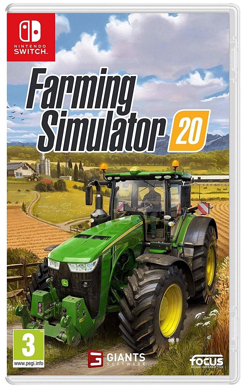 Игра Farming Simulator 20 Standard Edition для Nintendo Switch, картридж