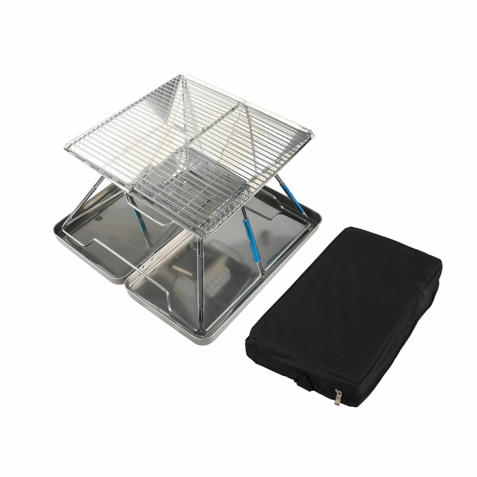 Дровяные грили портативные для приготовления пищи на открытом воздухе 31смx31смx21см