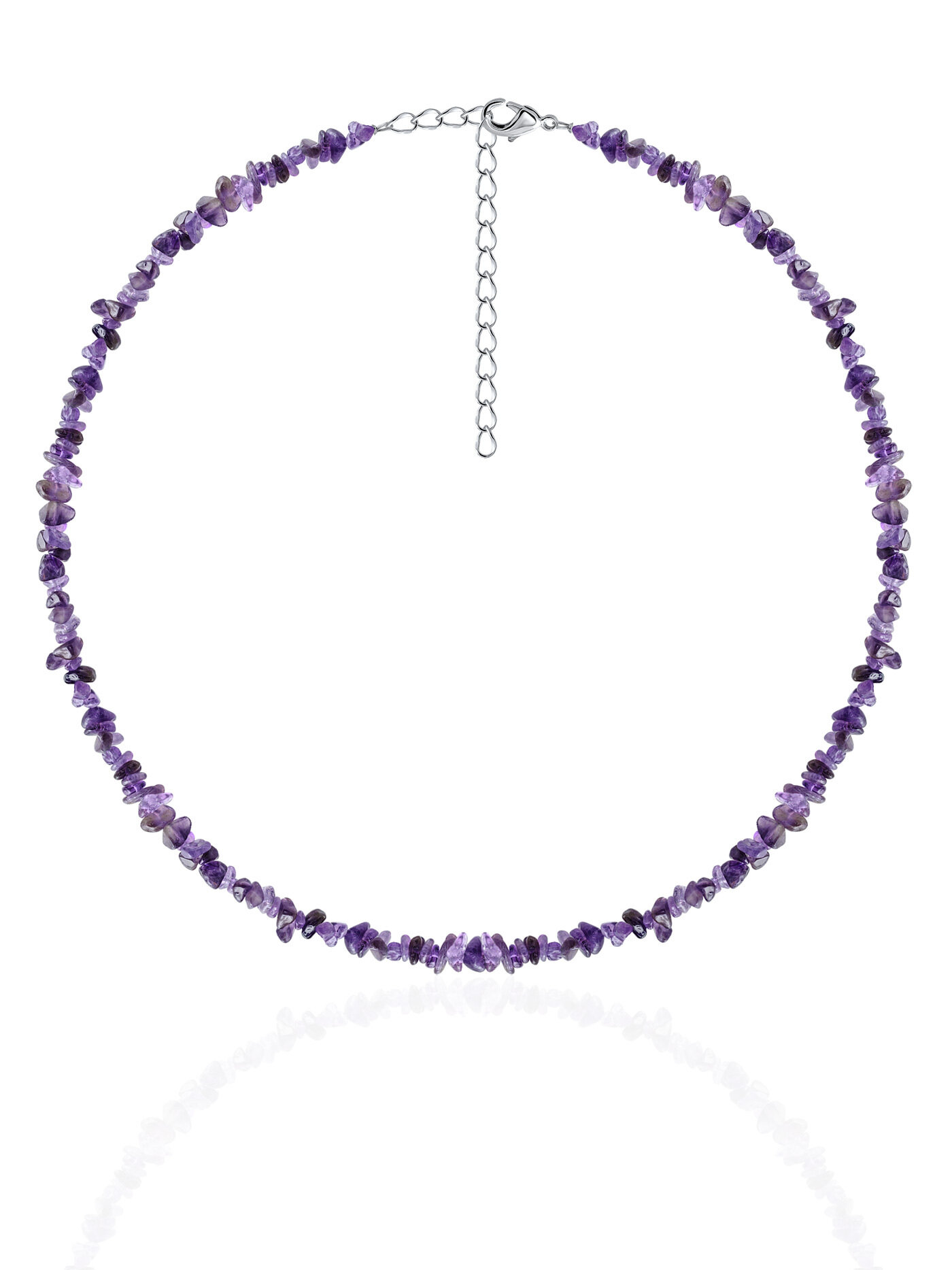 Чокер, аметист