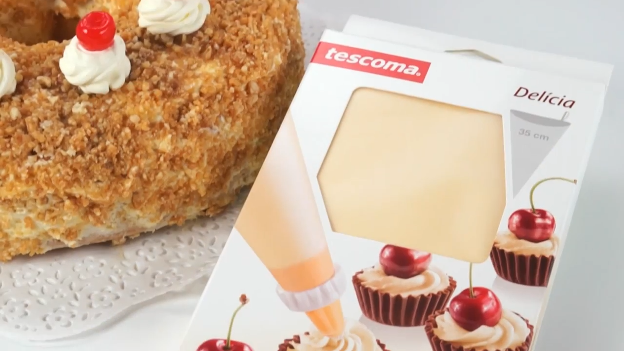 Мешочек для украшения блюд Tescoma DELICIA 35 см, эластичный