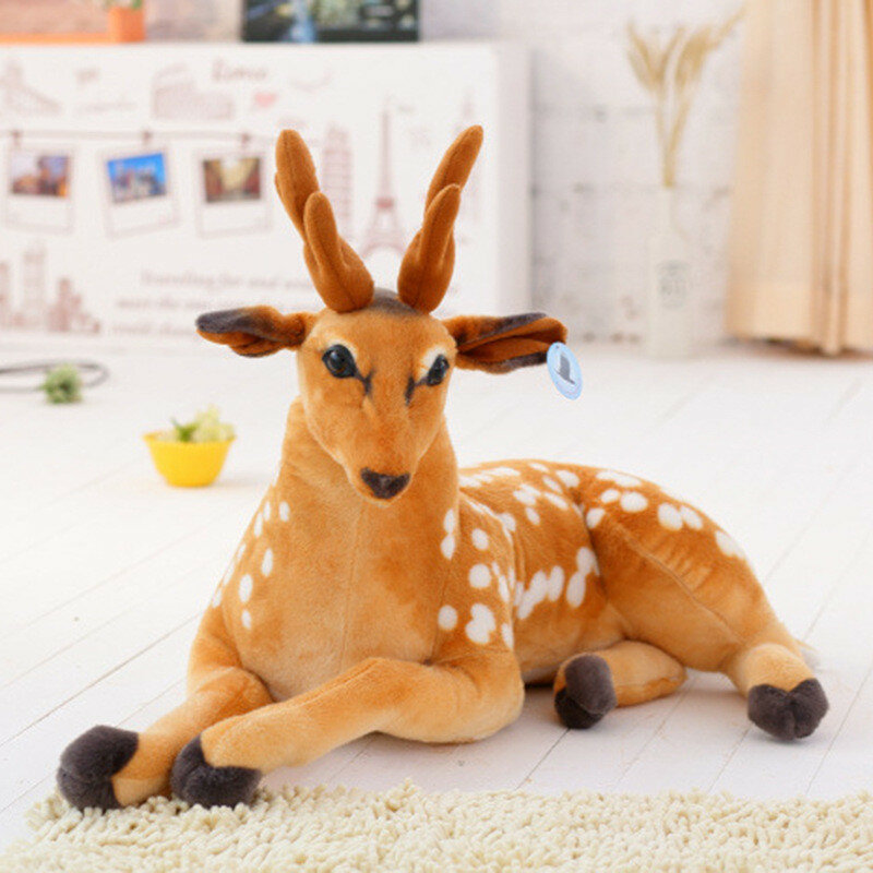 Plush toy cute cartoon spotted deer perfect for creative gift and home decor 70cm 27.56in