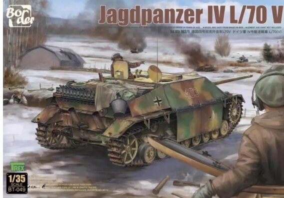 BT-049 Border Model ПТ САУ Jagdpanzer IV L/70 V 1/35