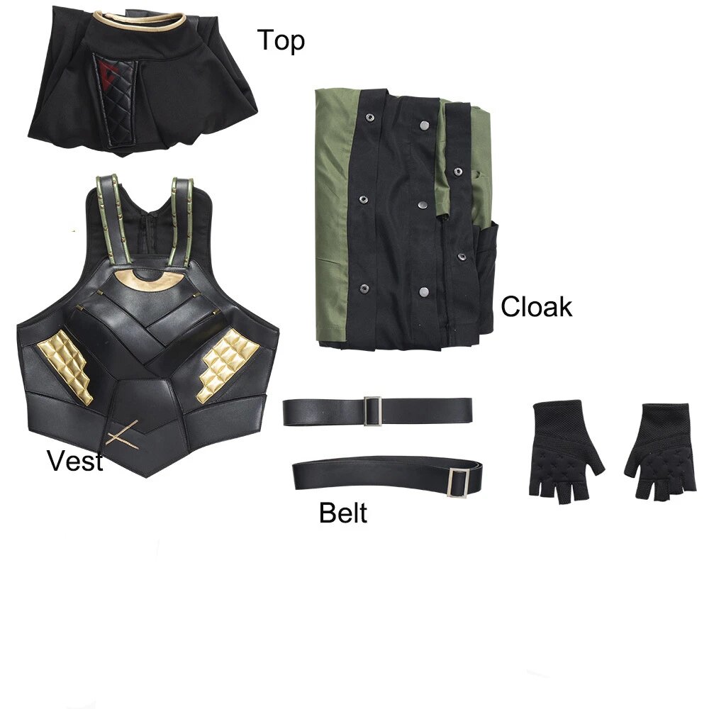 Леди Локи Косплей костюм М, Set 5
