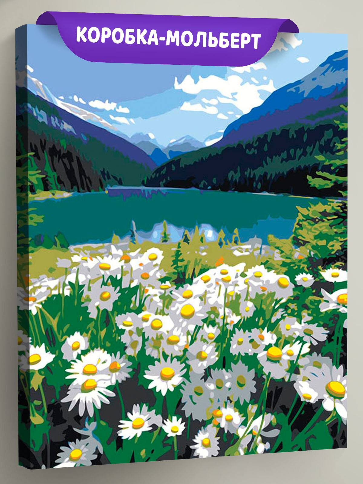 Картина по номерам Цветное