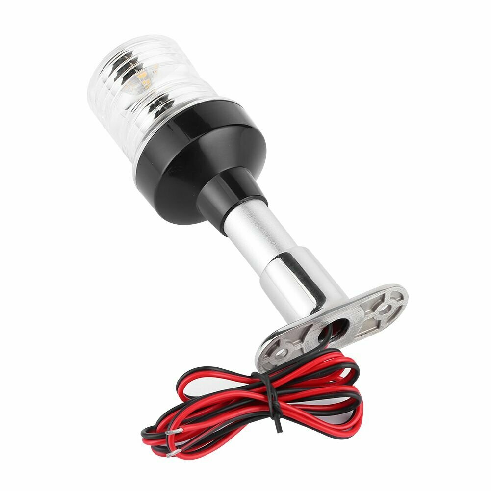 DC12V 24V 5W сигнальный фонарь для парусной лодки на 360 градусов, круглый кормовой фонарь для якоря, водонепроницаемый IP66 (6 дюймов)