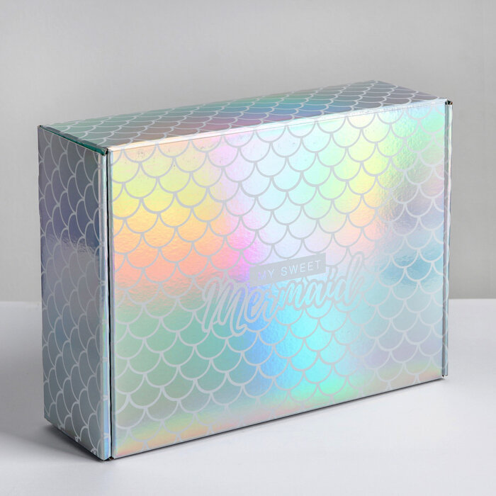 !09 Складная коробка My sweet Mermaid, 30,5 × 22 × 9,5 см
