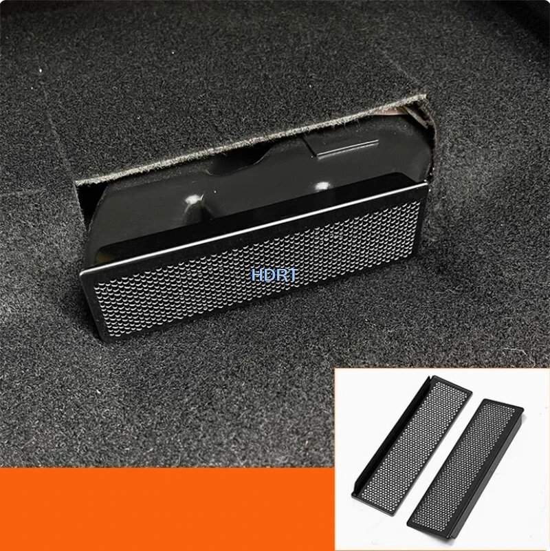 Для Great Wall GWM Haval H9 2024 + вентиляционное отверстие для автомобильного кондиционера, антиблокирующее сиденье под выходом, пылезащитный звуковой чехол, аксессуары, Black