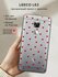 Чехол на LeEco Le 2/2 pro / Лееко Ле 2/2 про с принтом "Red hearts", прозрачный