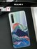 Чехол на Realme 6 / Реалми 6 с принтом "Закат в снежных горах", прозрачный