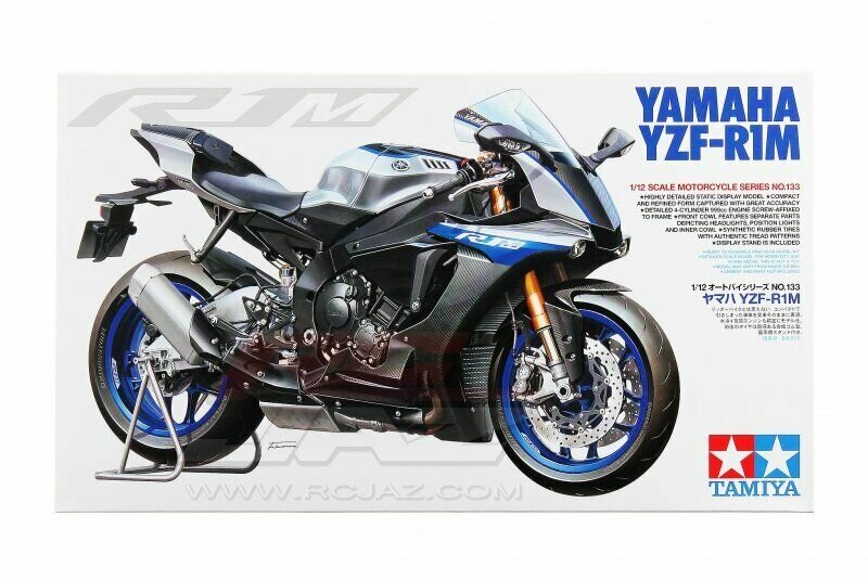 Tamiya 14133 1/12 Super Bike Motorcycle Kit YZF-R1 M R1M сборная модель Мотоциклы
