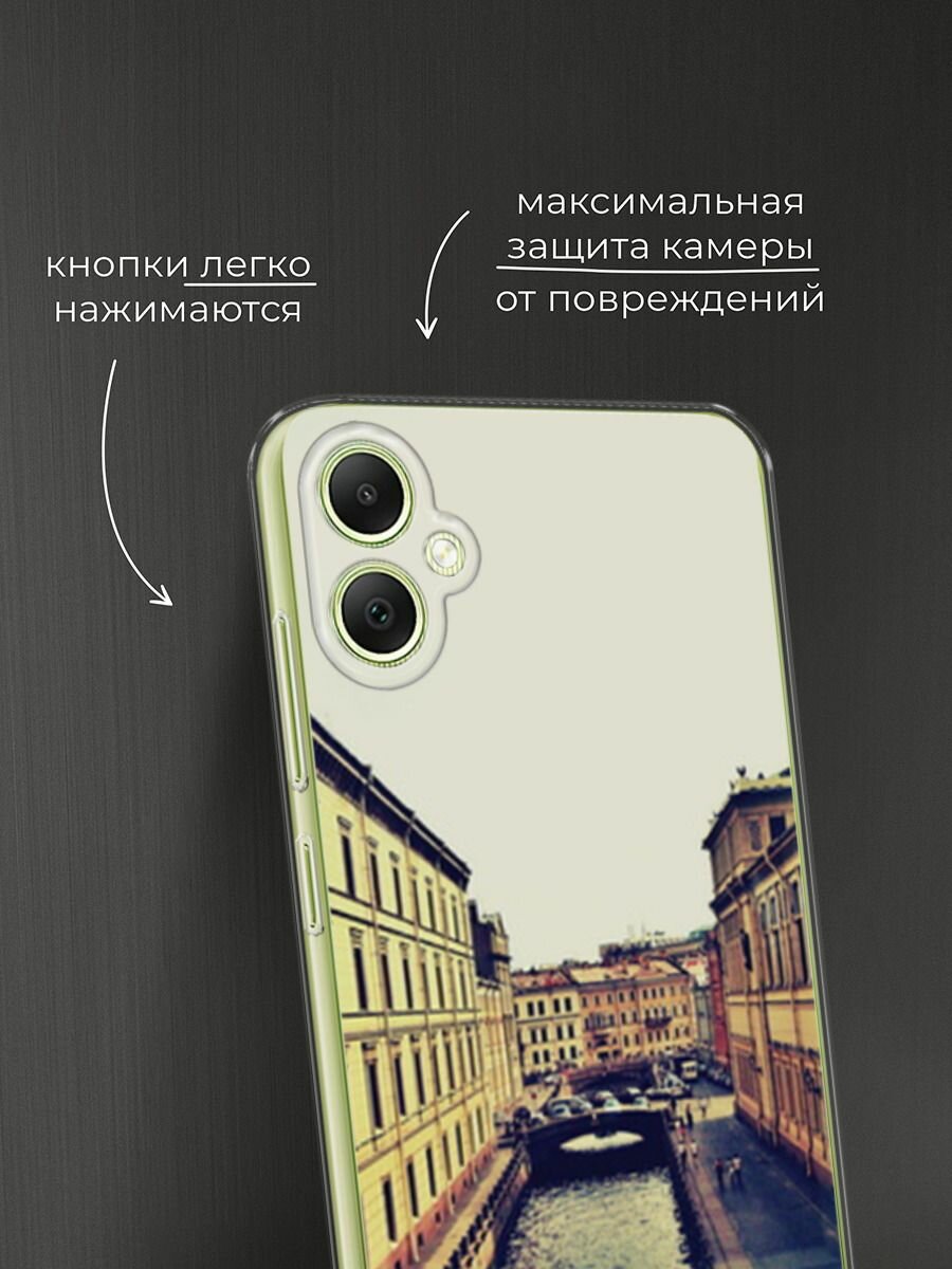 Чехол на Samsung Galaxy A05 / Самсунг Галакси A05 с принтом "Санкт-Петербург" — фото 1