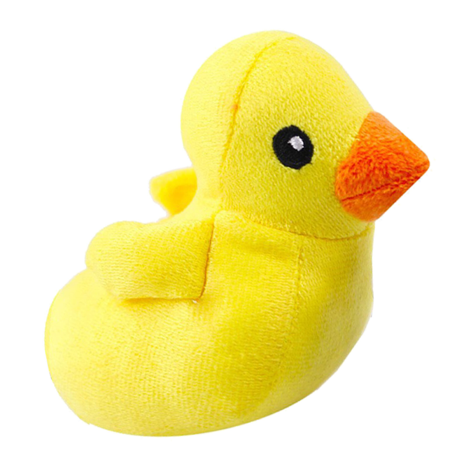 Игрушка для собак в форме желтой утки, мягкая и squeaky, для укрепления зубов и борьбы с скукой