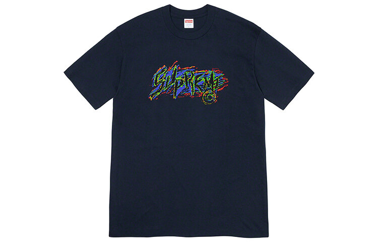 Майка Supreme, размер XL, темно-синий