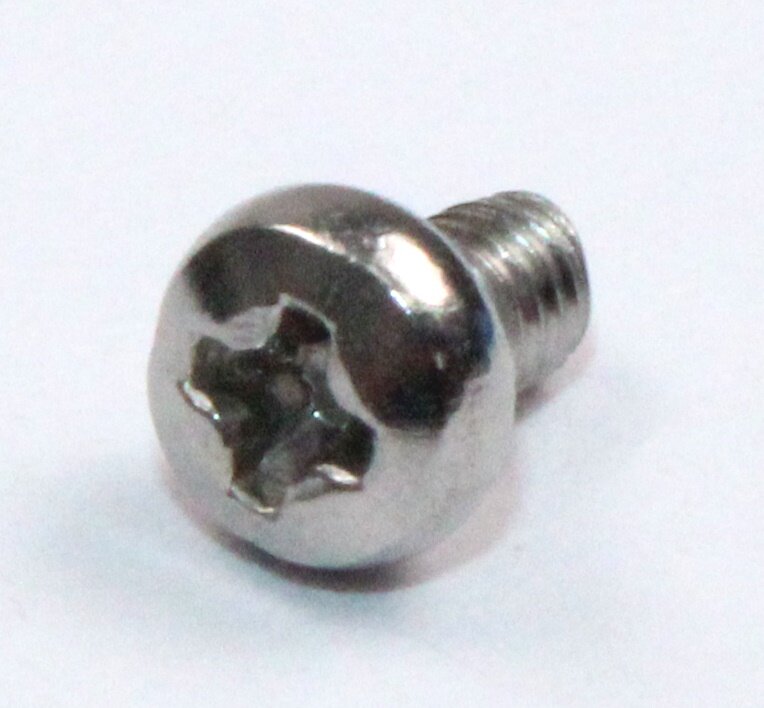 Винт М2,5х4 крест DIN 7985 А2