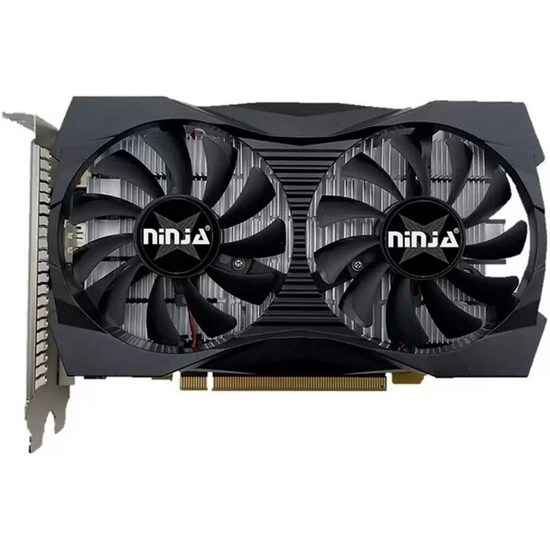 Видеокарта Ninja (Sinotex) GTX1050 4GB GDDR5 128bit DVI DP HDMI 2FAN RTL