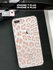 Чехол на Apple iPhone 7 Plus / Айфон 7 Плюс с принтом Паттерн бежевый леопард, п...