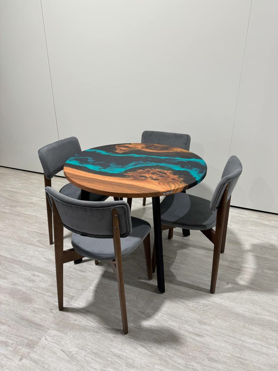 Стол кухонный обеденный круглый THETABLE•RU 100 см 4.5/4.1