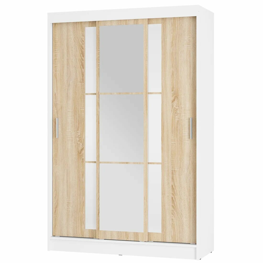 Шкаф-купе "Денвер" ШКК-03 белый/сонома (BTS)