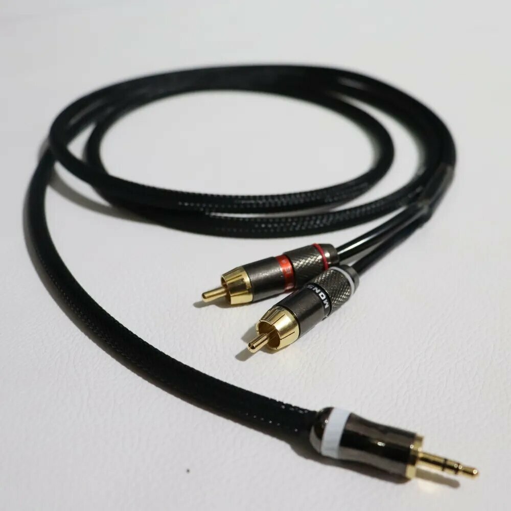 CANARE Аудиокабель, 1 м, черный