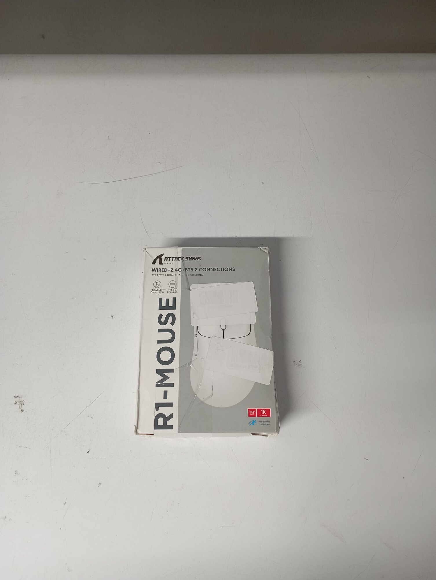 Беспроводная игровая мышь ATTACK SHARK R1, красный