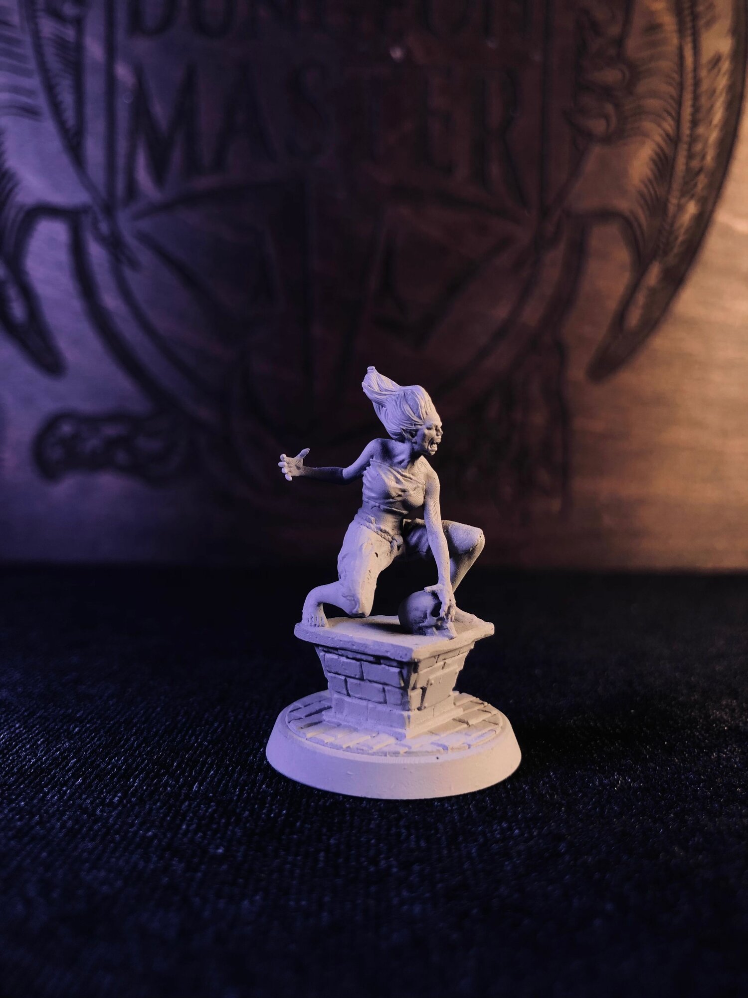 Вампирское отродье 4 - Миниатюра для настольных игр DnD, ДнД, Dungeons & Dragons, Pathfinder.