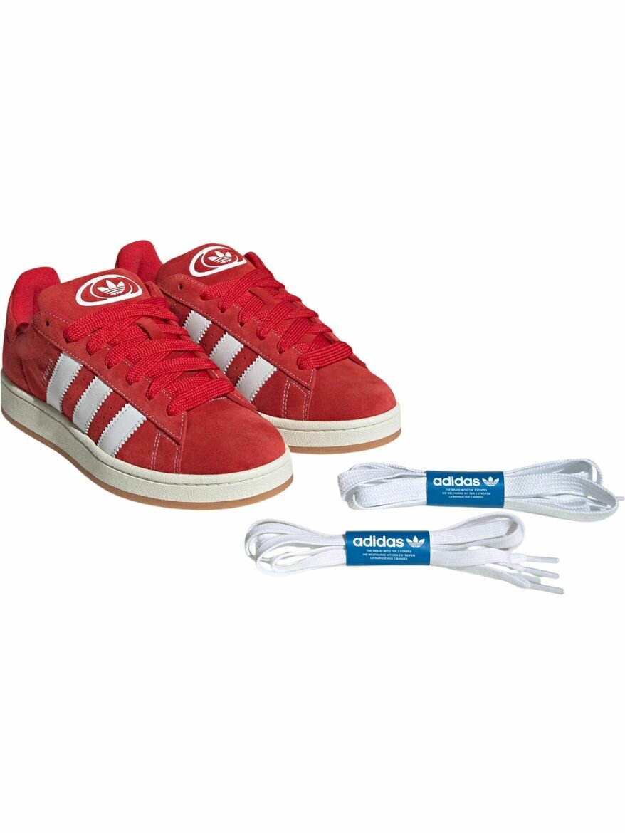 Кеды adidas Campus 00s, полнота F (EU)/ на среднюю стопу, размер 10,5 UK, красный — фото 1