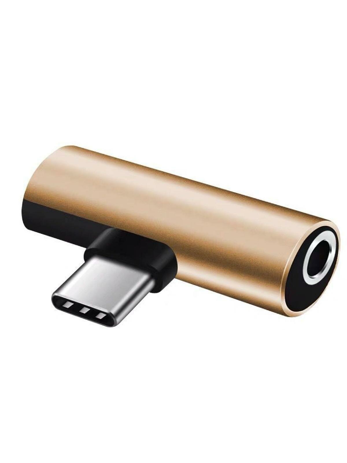 Портативный Type C к разъему зарядного устройства для наушников Конвертер USB C в аудио-ключ