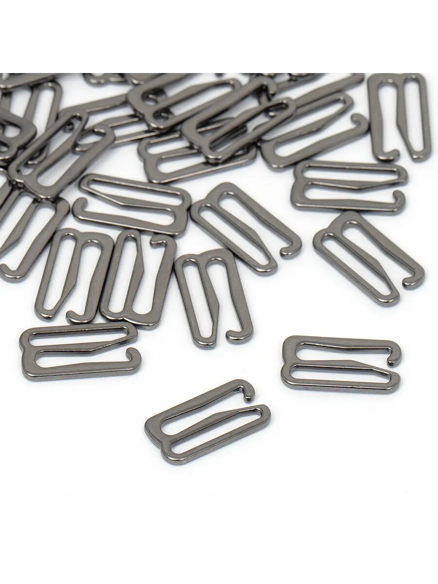 Крючок для купальника 15мм металл 100шт