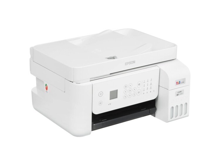 МФУ (принтер, сканер, копир) Epson L5296, A4, WiFi, Ethernet (RJ-45), USB Type-B, Факс, АПД, струйный (без чернил)