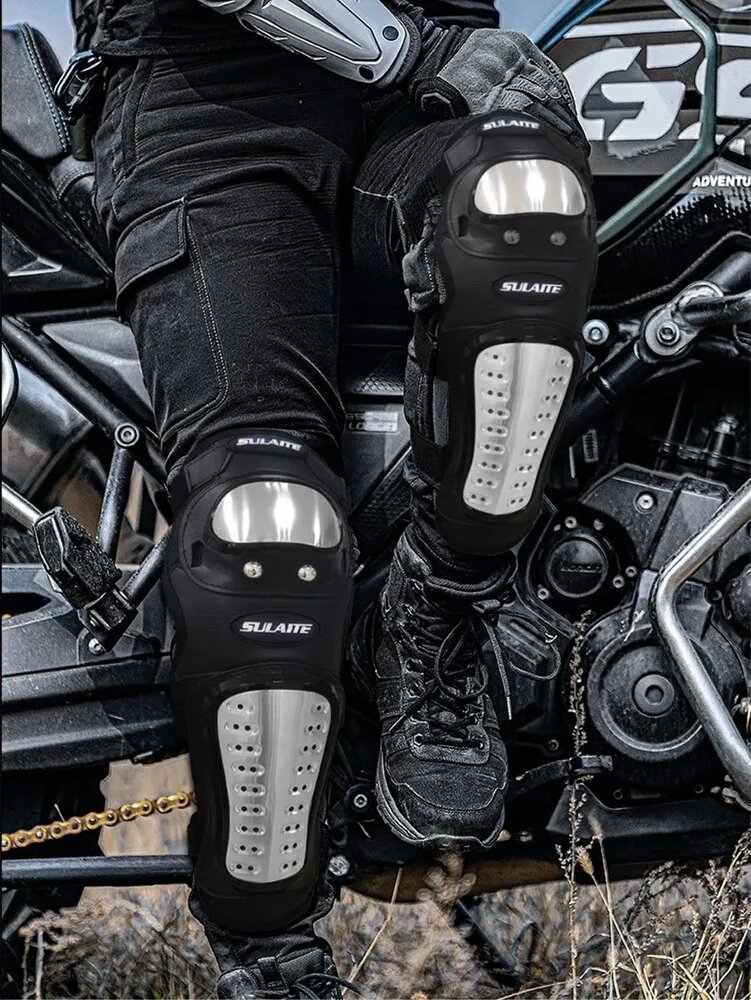 Защита колен, размер: Универсальный, цвет: черный