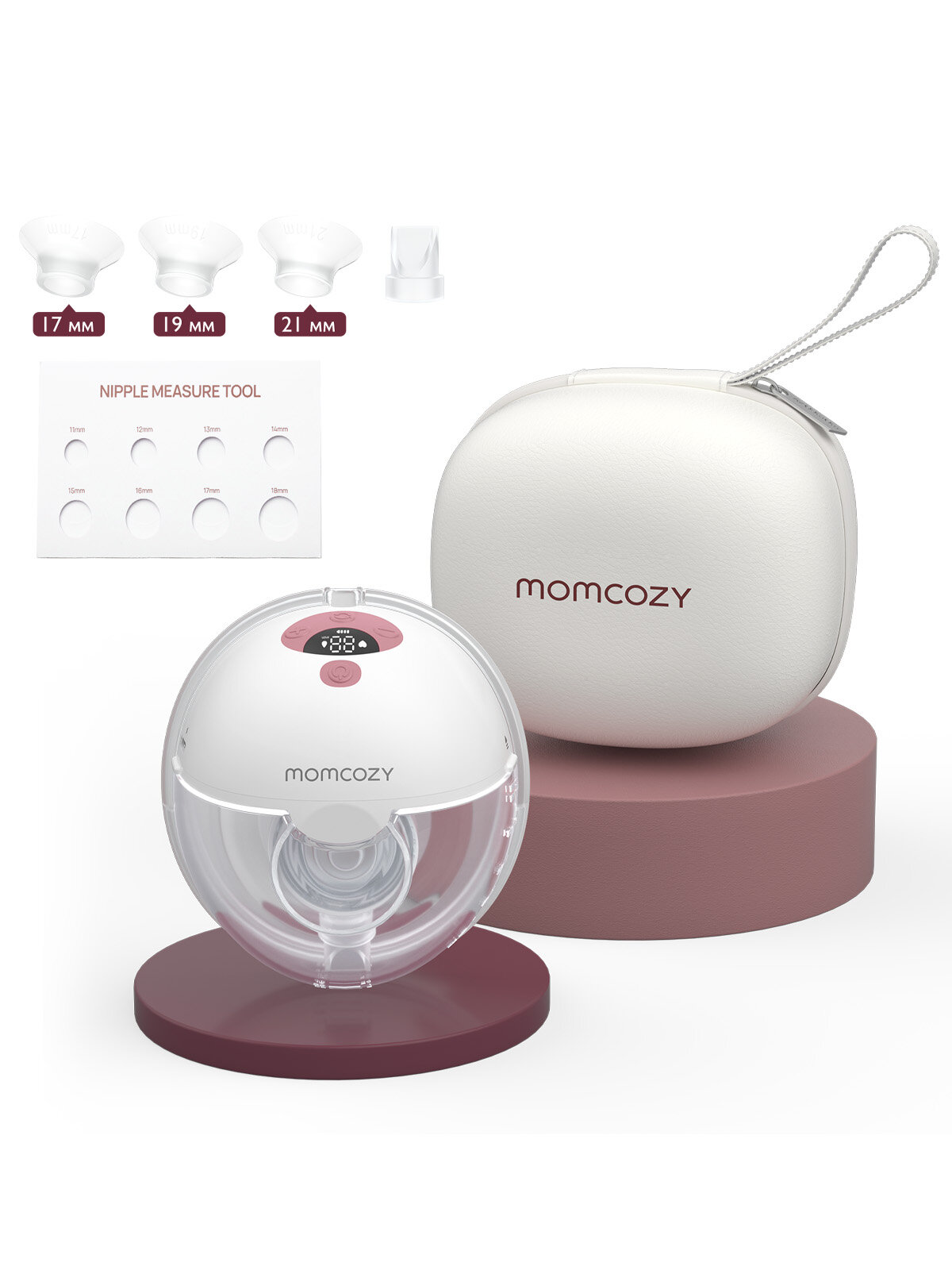 Молокоотсос электрический Momcozy M5 беспроводной портативный