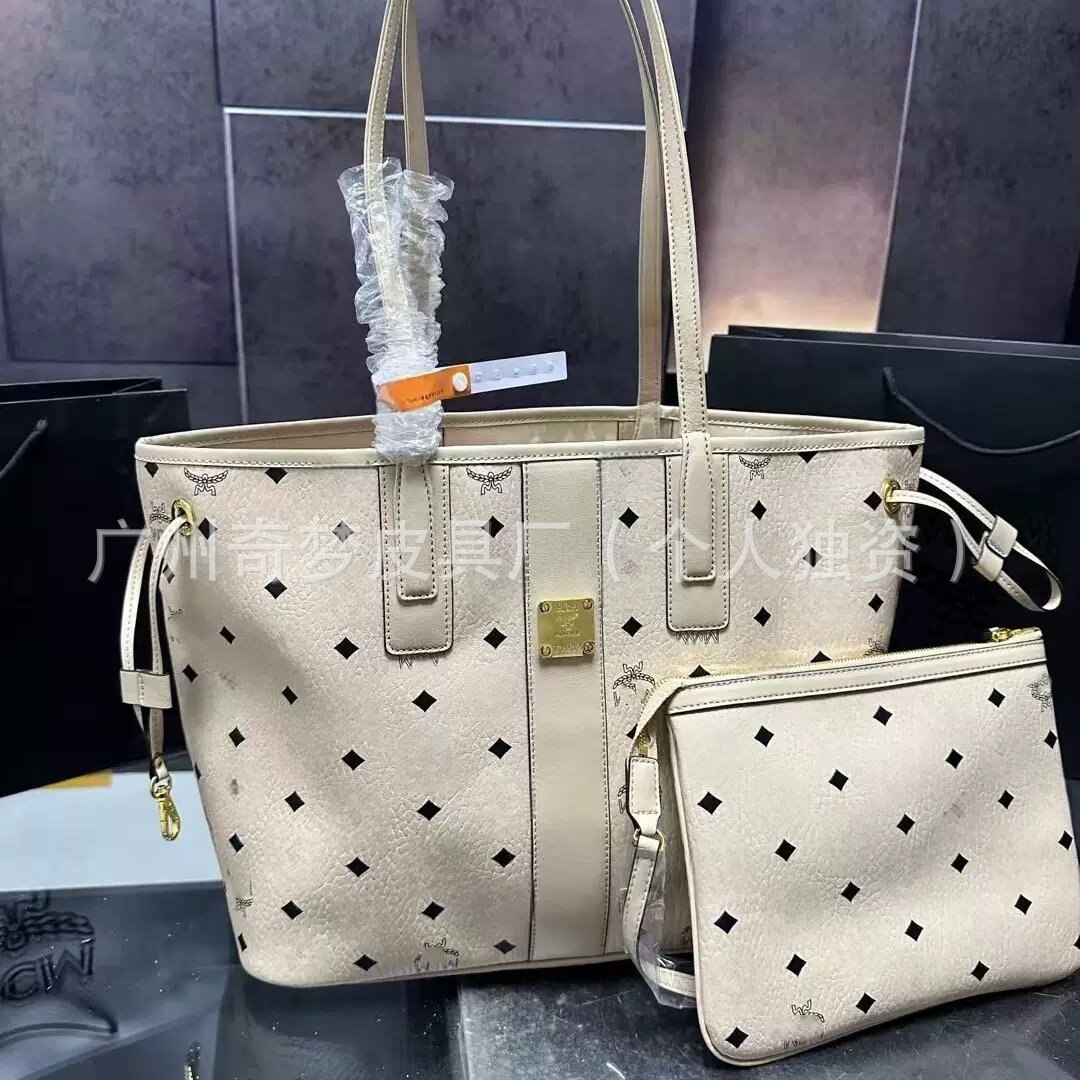 Сумка-шоппер из натуральной кожи, женская сумка высокого качества, сумка MC для матери и дочери, новая сумка LV, большая вместимость, легкая роскошь