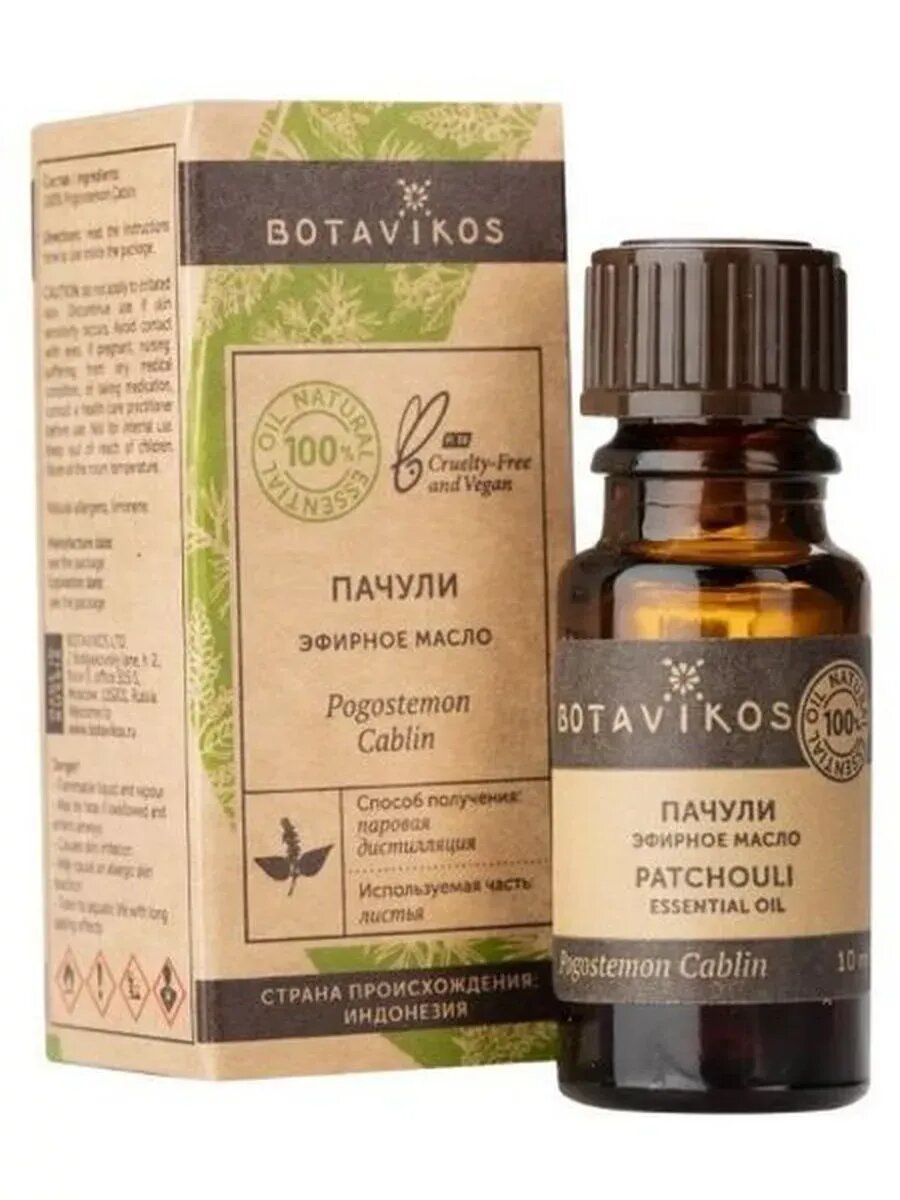 Botavikos Масло эфирное пачули 10 мл