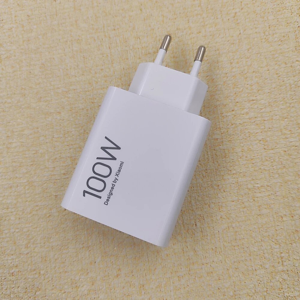 Оригинальное зарядное устройство Xiaomi 100 Вт Hypercharge для быстрой зарядки, EU Charger only